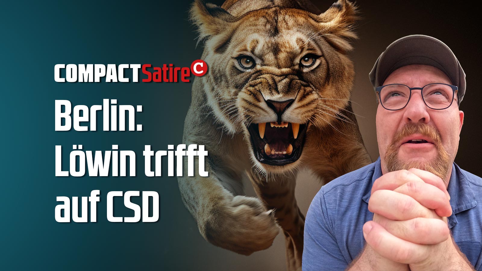 Berlin: Löwin trifft auf CSD - COMPACT