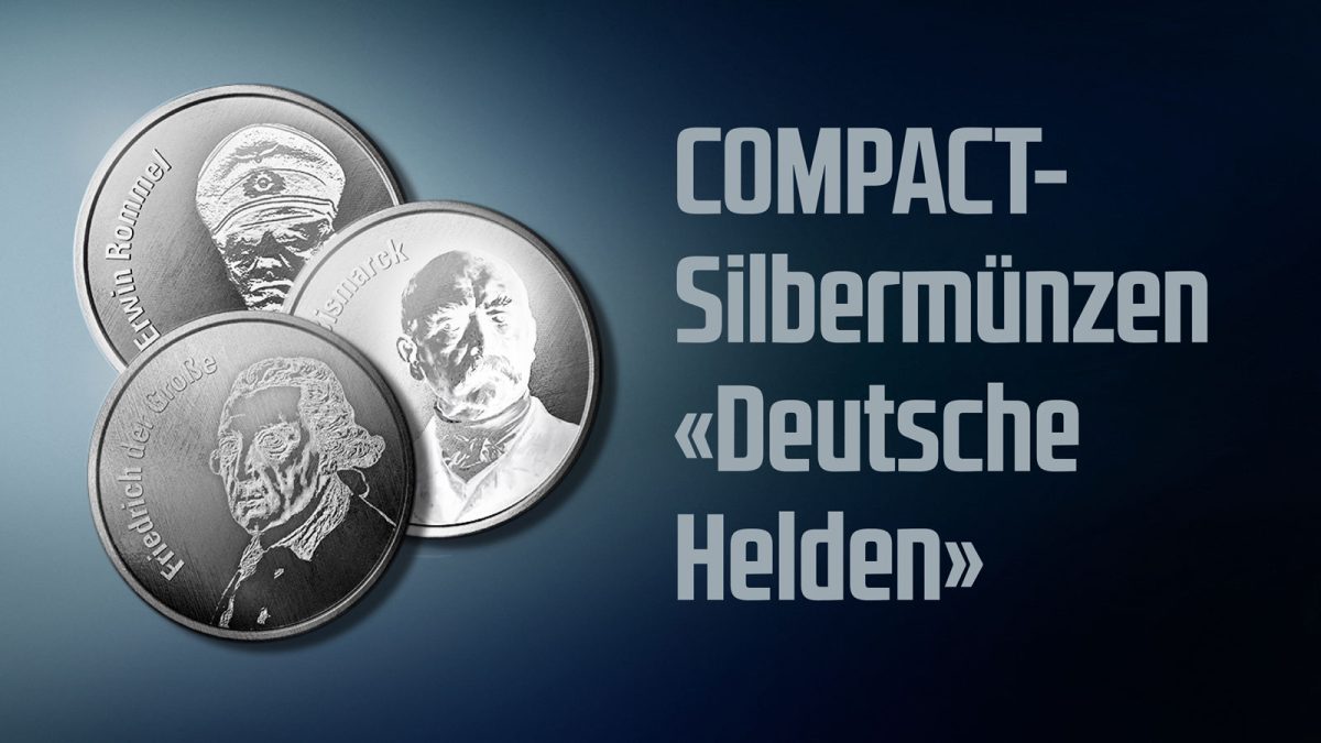 COMPACT-Münzen: Deutsche Helden in Silber ehren - COMPACT