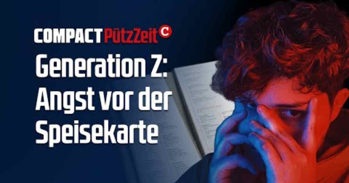 Generation Z: Angst vor der Speisekarte - COMPACT