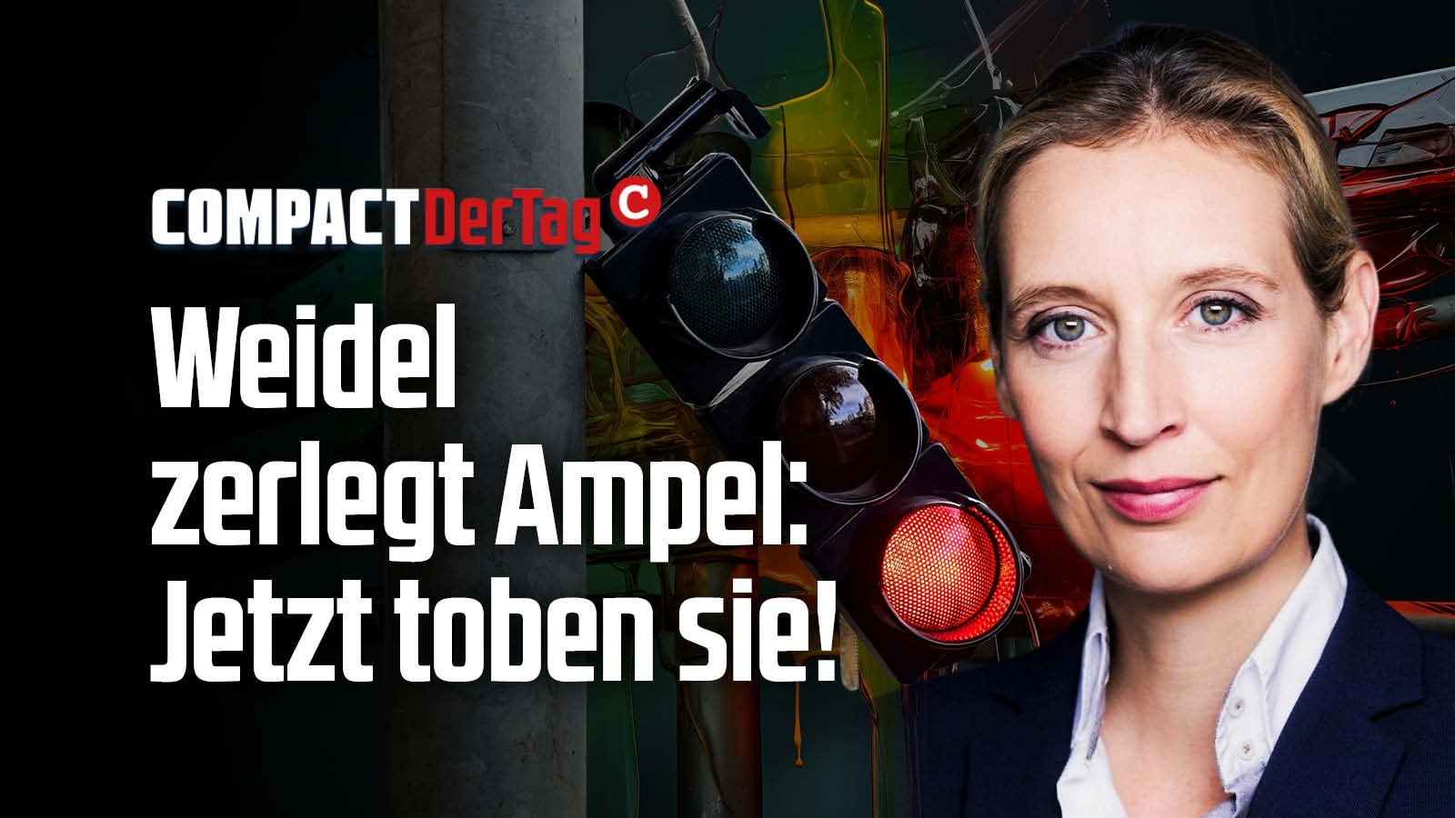 Weidel zerlegt Ampel: Jetzt toben sie! - COMPACT