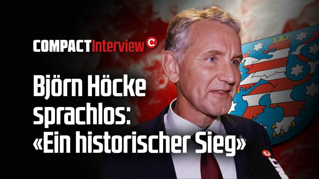 Björn Höcke (AfD): „Ein historischer Sieg“ - COMPACT