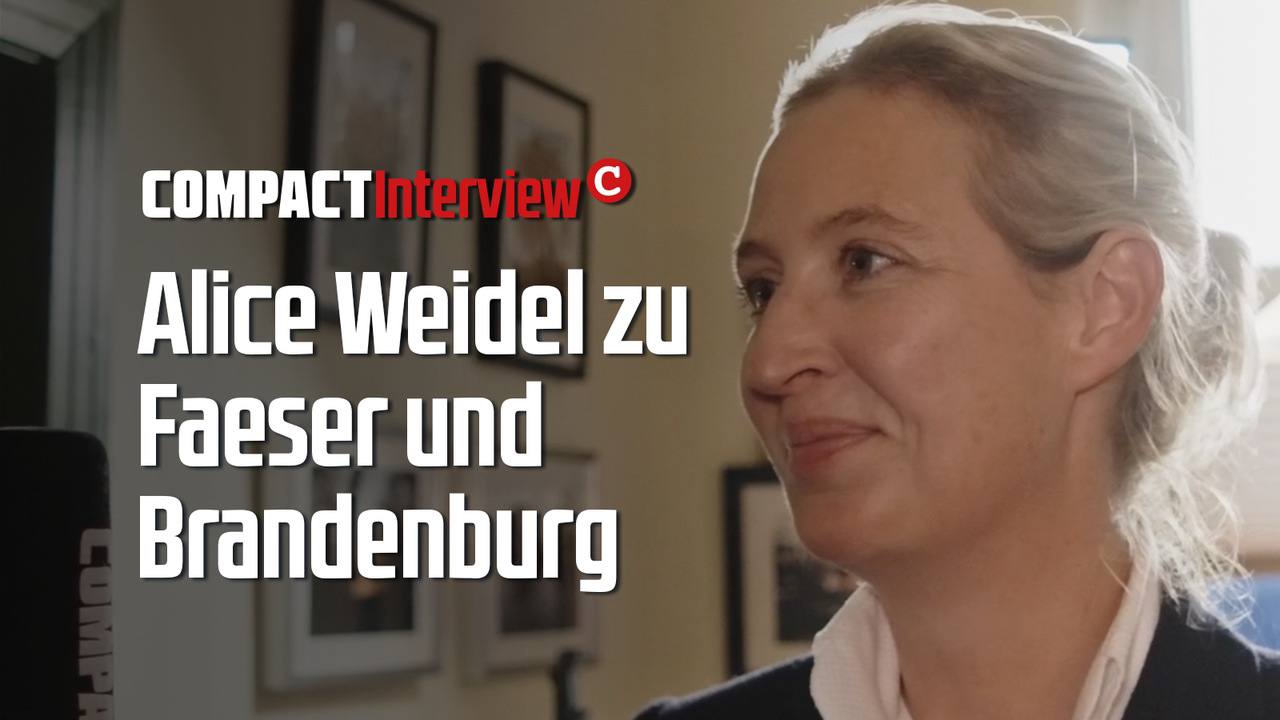 Exklusiv: Alice Weidel zu Faeser und Brandenburg - COMPACT