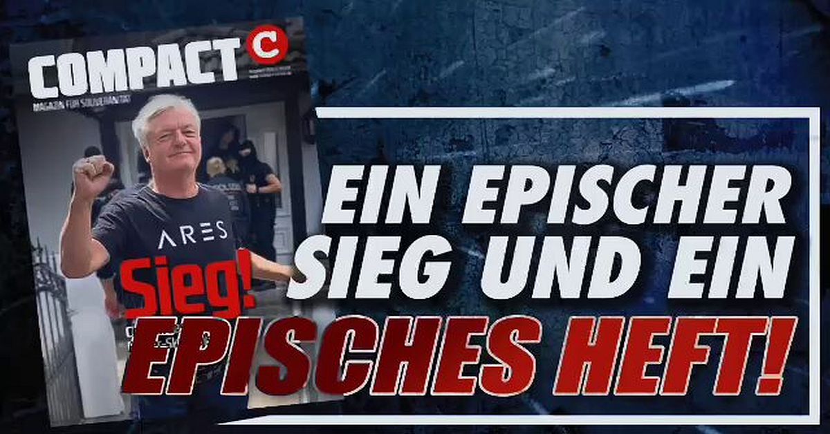 Sellner: Epischer Sieg, episches Heft! - COMPACT