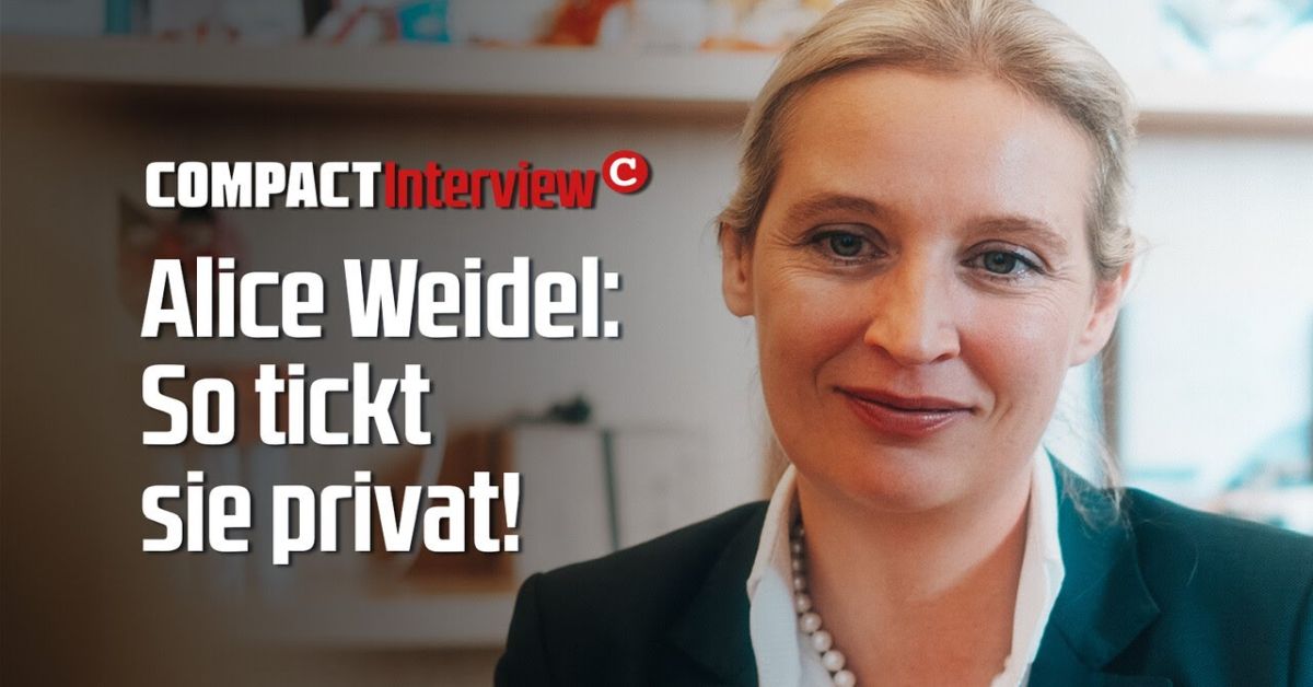 Weidel-Interview: So tickt sie privat! - COMPACT