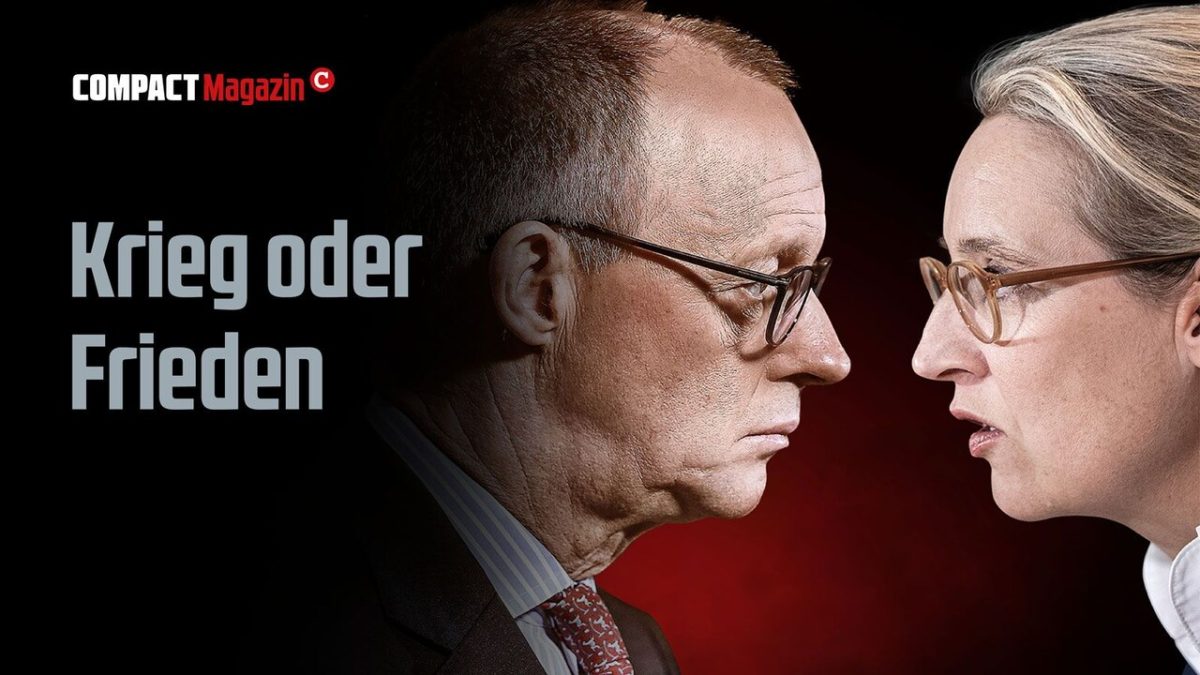 Jetzt am Kiosk: Unsere Januar-Ausgabe «Krieg oder Frieden» - COMPACT