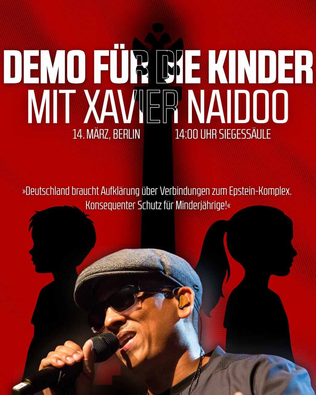 Genial! Große Naidoo-Demo in Berlin - COMPACT