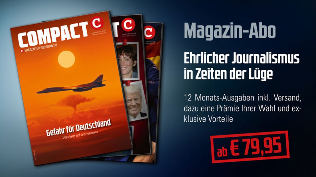 Eine Ausgabe gratis: COMPACT-Geschenkaktion! - COMPACT